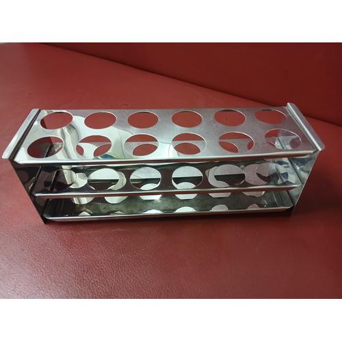 Jual RAK TABUNG REAKSI STAINLESS 2.5 CM, 12 LUBANG - RAK TEST TUBE ...