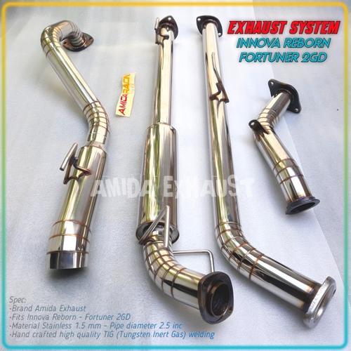 Jual Knalpot Mobil Full System Innova Reborn Diesel 2GD 1GD / Fortuner ...