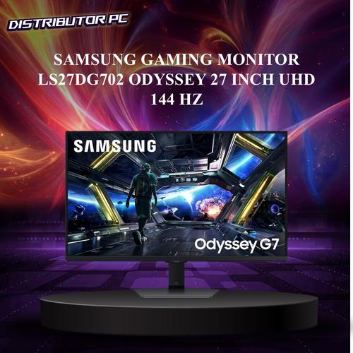 Promo SAMSUNG GAMING MONITOR LS27DG702 ODYSSEY 27 INCH UHD 144 HZ Cicil ...