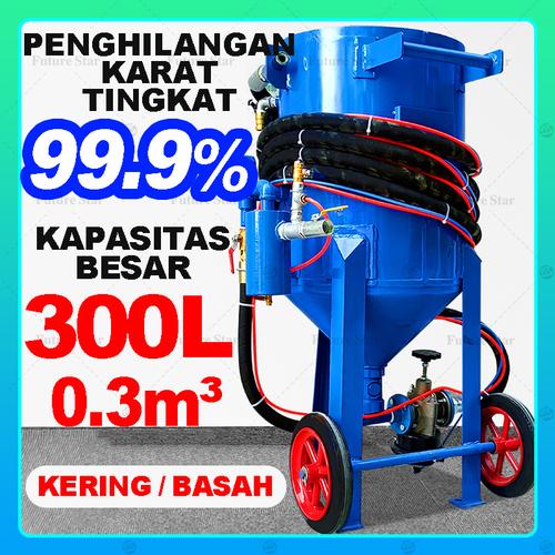 Promo 300L Mesin Sandblasting Penghilang Karat Dan Cat Kering / Basah ...
