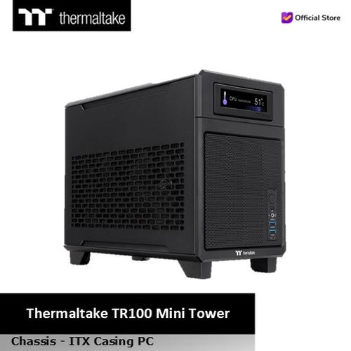 Promo Thermaltake TR100 Mini Tower Chassis (ITX Casing PC) - Hitam Cicil 0% 3x - Jakarta Utara ...