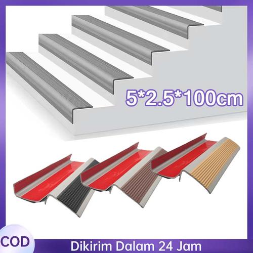 Jual 1m Type L Karet Tangga Anti Slip Lis Tangga Sticker Tangga Anti ...