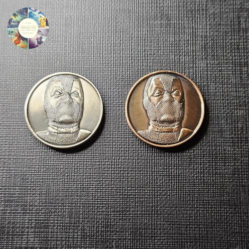 Jual Coin Koin Boardgame Metal - Deadpool Head or Tail (Butt) Marvel ...