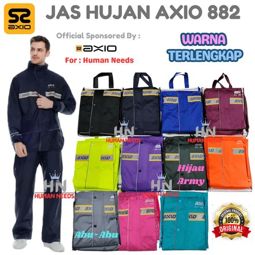 Jual Jas Hujan Axio 882 Europe Original 100% Raincoat Mantel Mantol ...