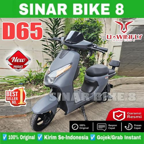 Jual Sepeda Listrik UWINFLY D65 Power 600 Watt 48V/ 12 AH Garansi Resmi - Biru - Kota Tangerang ...