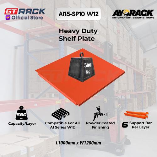Promo AYORACK AI15-SP10 W12 HEAVY DUTY RACK SHELF PLATE 500KG ...
