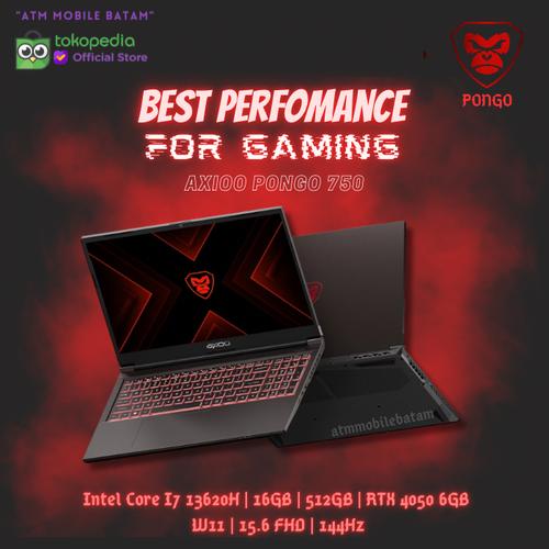 Jual Laptop Gaming AXIOO PONGO 750 Intel i7 13620H 64GB 1TB SSD NVIDIA ...