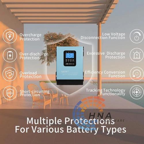 Jual Baru | Hna Mppt 60A 120A 12V - 96V Scc Solar Charge Controller Pv ...