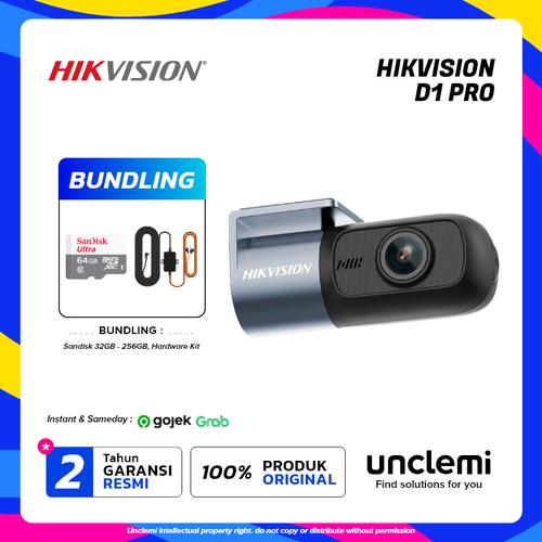 Jual Hikvision D1 PRO Dash Camera for Car with Full HD 1440p Resolution | Ultra-Wide View | 360 ...