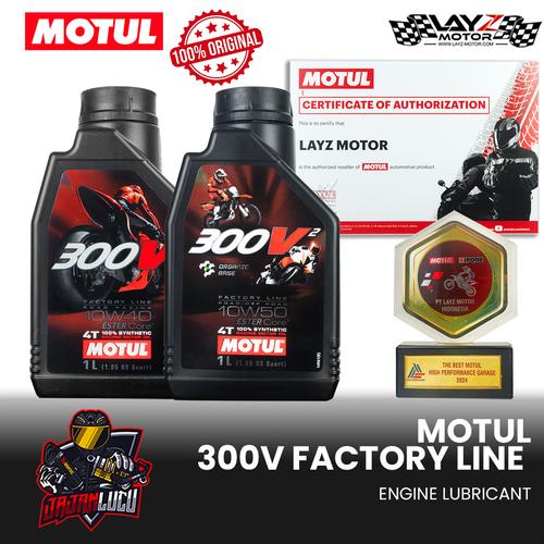 Jual Oli Sepeda Motor Full Synthetic Motul 300V - 300V2 10W50 1L - Jakarta Barat - LAYZ MOTOR ...