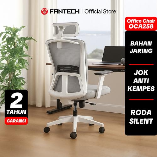 Promo Fantech Kursi Kerja Kantor OCA258 Premium Office Chair Cicil 0% ...