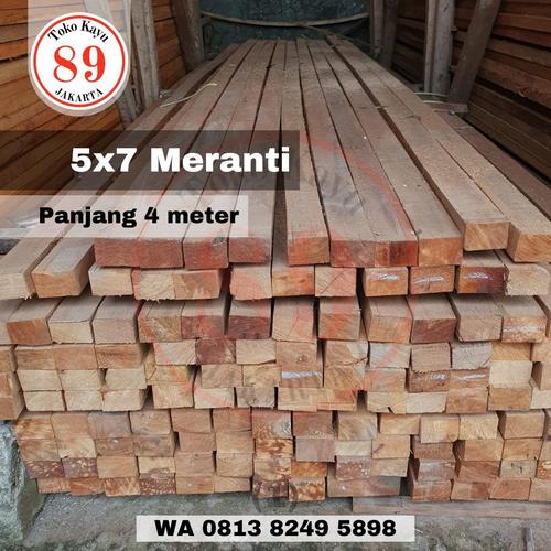 Jual Kayu Kaso 5x7 Meranti - 4 meter - Jakarta Timur - Toko Kayu 89 ...