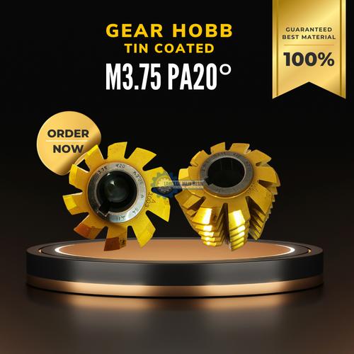 Jual Gear Hobbing M3.75 PA20 / Pisau Hobbing / Modul Hobbing / Cutter ...