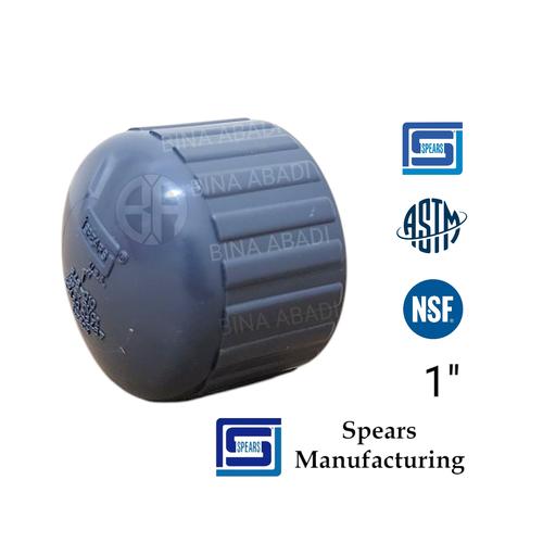 Jual End Cap Fipt Drat Dalam PVC SCH 80 ANSI Size 1 Inch SPEARS USA ...
