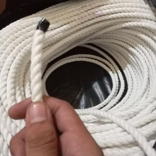 Jual tali tambang besar 8mm 10mm kuralon tali tambang kain putih - 10mm ...