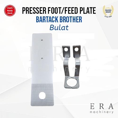 Jual sepatu bartack plat feed plate presser foot bartek mesin jahit ...
