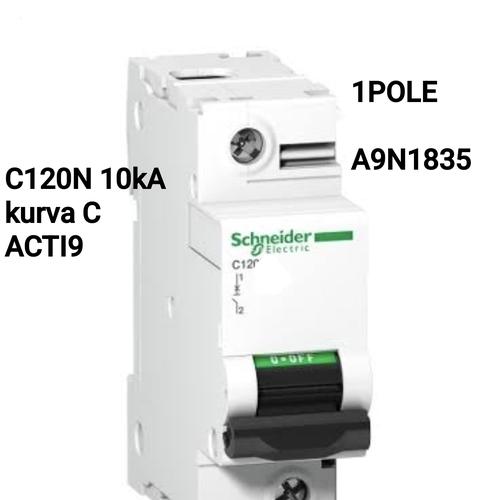 Jual MCB ACTI9 C120N 1P 80A 100A 125A SCHNEIDER A9N1835 10kA SNI - 100A A9N18358 - Jakarta Pusat ...