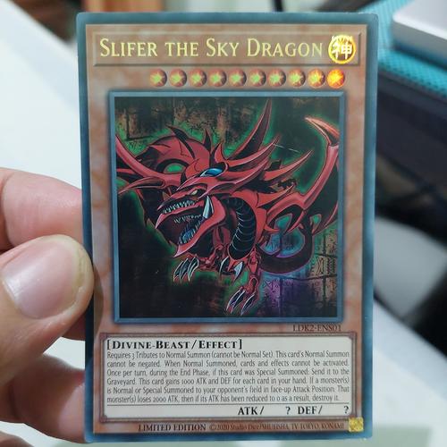 Jual Slifer the Sky Dragon - Ultra Rare yugioh - LP 1st EGS1 - Kota ...
