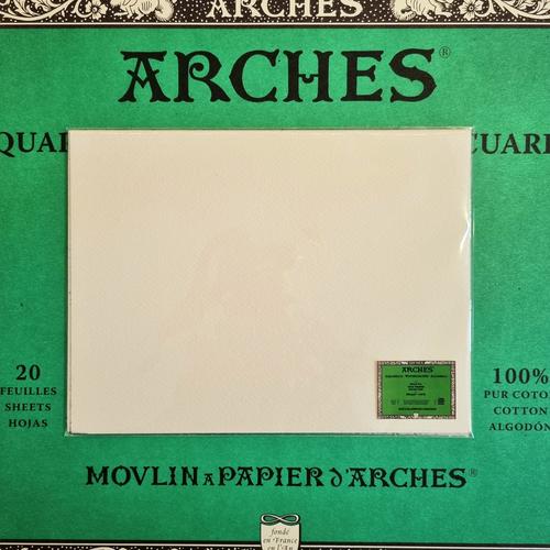 Jual Arches Cold Pressed Watercolor Paper (Kertas Cat Air) 20.5 x 15.5 ...