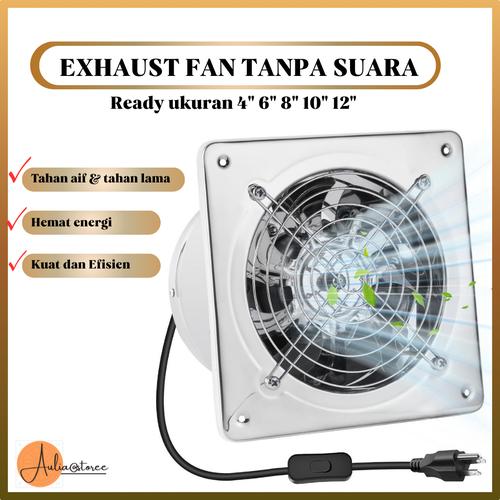 Jual 4/6/8/10/12Inch Exhaust fan /Heksos penyedot asap dapur/Booster ...