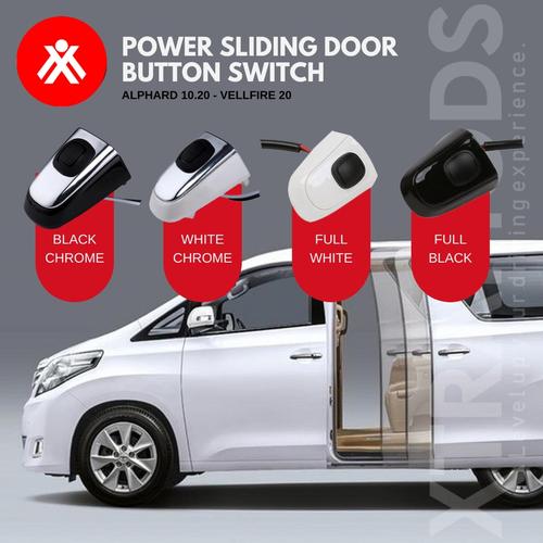 Jual Tombol power sliding door Alphard - putih-chrome - Jakarta Timur ...