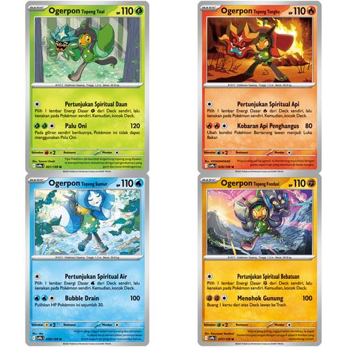 Jual Pokemon TCG Indonesia - Ogerpon Topeng Teal, Ogerpon Topeng Tungku ...