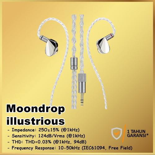 Promo Moondrop Illustrious Flagship 11mm Dynamic Driver In-Ear ...
