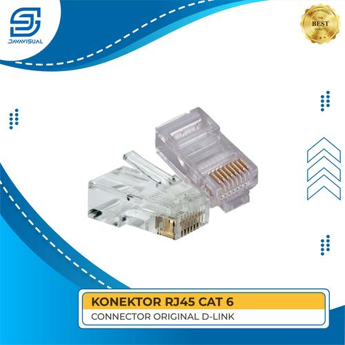 Jual D-LINK Connector RJ45 Cat6 - konektor rj-45 dlink cat 6 - Kota ...