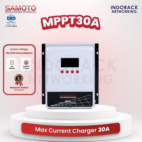 Promo SAMOTO MPPT30 Solar Charge Controller 30A SCC PV Solar Panel ...