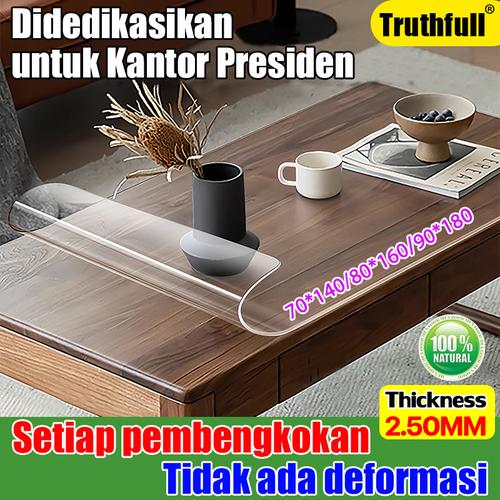 Promo 【Alas meja terlaris di Indonesia】Alas meja transparan 2.5mm ...