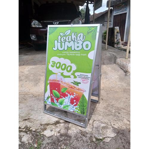Jual Stand Banner Besi Hollow Galvanis ukuran 50 x 80 cm - Kota ...