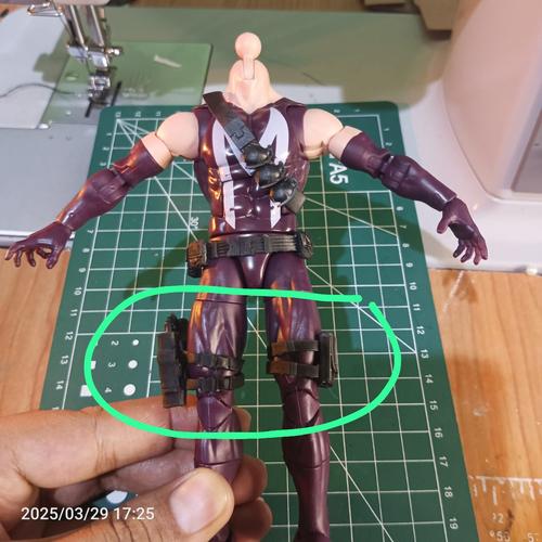 Jual 1 set Holster Paha army untuk Kitbash Action Figure Romankey ...