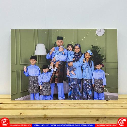 Jual Cetak Print Foto Kanvas Spanram Bahan Canvas Premium - 15 x 15 cm ...