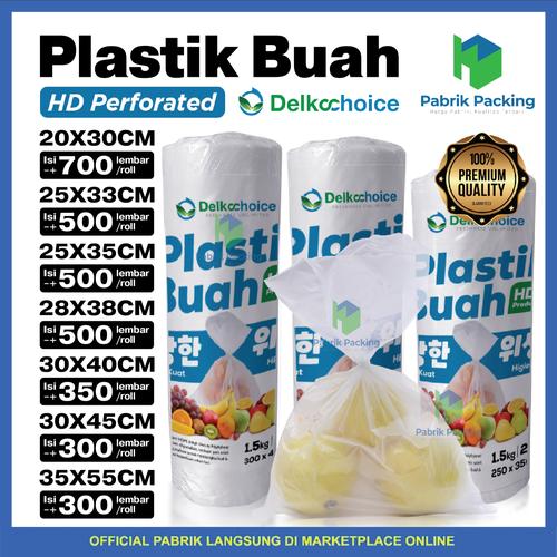 Jual Plastik HD Roll Premium Plastik Bungkus Sayur Plastik Bungkus Buah ...