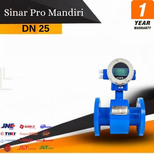 Jual Flowmeter Electromagnetic DN25 1"Inch Flow Meter Electromagnetic DN 25 Meteran Air Digital ...