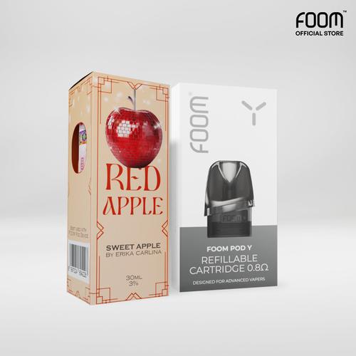 Promo Paket Bulanan Cartridge Pod Y + Top Liquid Foom - ICY MANGO ...