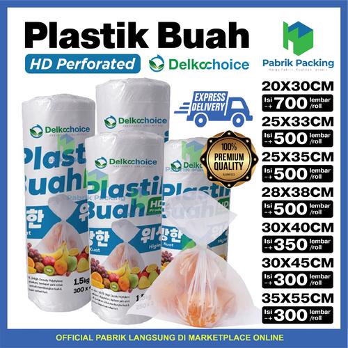 Jual Kantong Plastik HD Roll Plastik Buah Sayur Daging Fotocopy ...