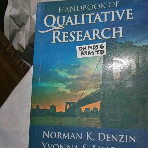 Jual handbook of qualitative Research Penelitian kualitatif Metodologi ...