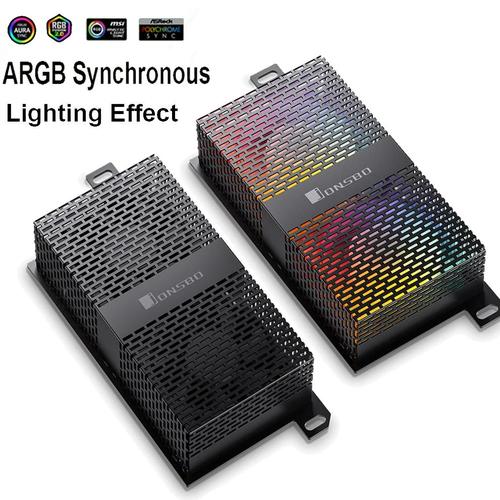 Jual RAM Cooling Fan 4Pin PWM/5V 3Pin ARGB Memory-Chip Heatsink with ...