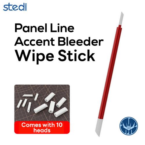 Jual STEDI Modeling Panel Line Accent Gundam Bleeder Wipe Stick - Panel ...