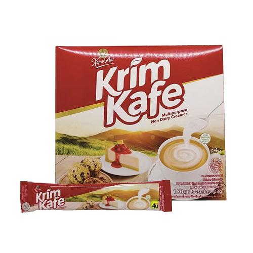 Jual Krimer Krim Kafe 1 Box 50 Sachet 3gr Kapal Api Creamer Kopi Coffee ...