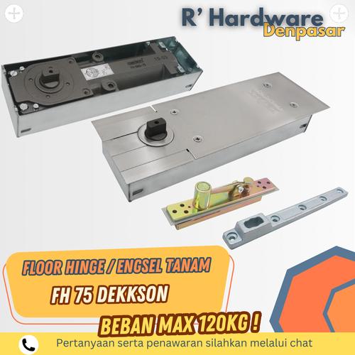 Jual Floor Hinge Dekkson FH 75 / Engsel tanam dekkson Beban Max 150kg Cocok untuk pintu kantor ...