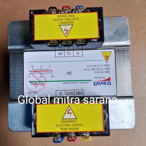 Jual trafo step down 3A 220V / 380V - 12V / 24V trafo dengan tembaga ...