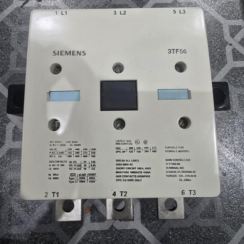 Jual KONTAKTOR 3TF56 400A 3P 220V SIEMENS - Jakarta Pusat - INDO KARYA ...