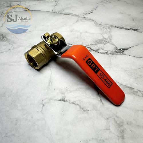 Jual GRT Stop Kran Ball Valve Kuningan Tebal Asli 1/2 - 3/4 - 1 Inch ...