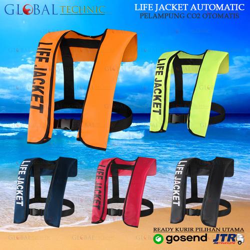 Jual Life Jacket Automatic / Rompi Pelampung / Jaket Pelampung Otomatis ...