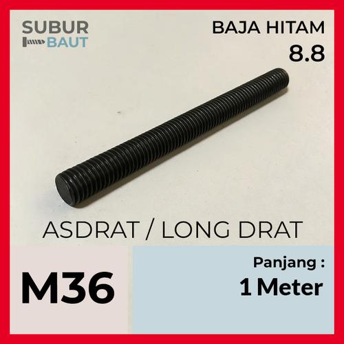 Jual Asdrat Baja / Long Drat / As Drat Grade 8.8 / 88 M36 x 1 Meter ...