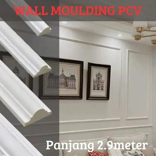 Jual Moulding Pvc / Wall Moulding Pvc / List Pvc Moulding - Sample ...