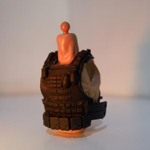 Jual Vest Armor army rompi untuk kitbash Action Figure skala 1/12 ...