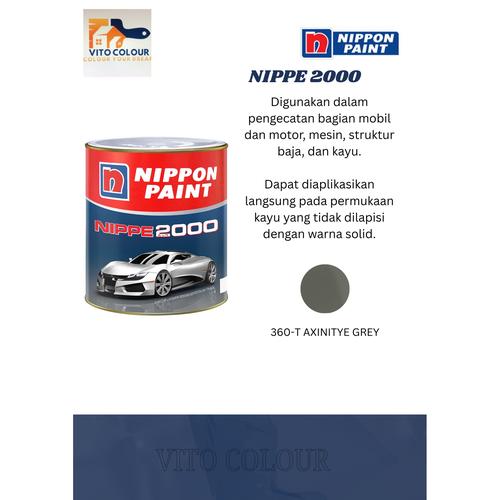 Jual cat nippe 360T AXINITE GREY - Jakarta Barat - Vito Color Jakarta | Tokopedia